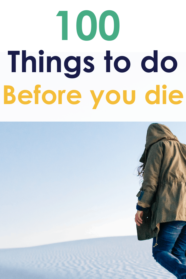100 bucket list ideas for Women. - Thoughts Above